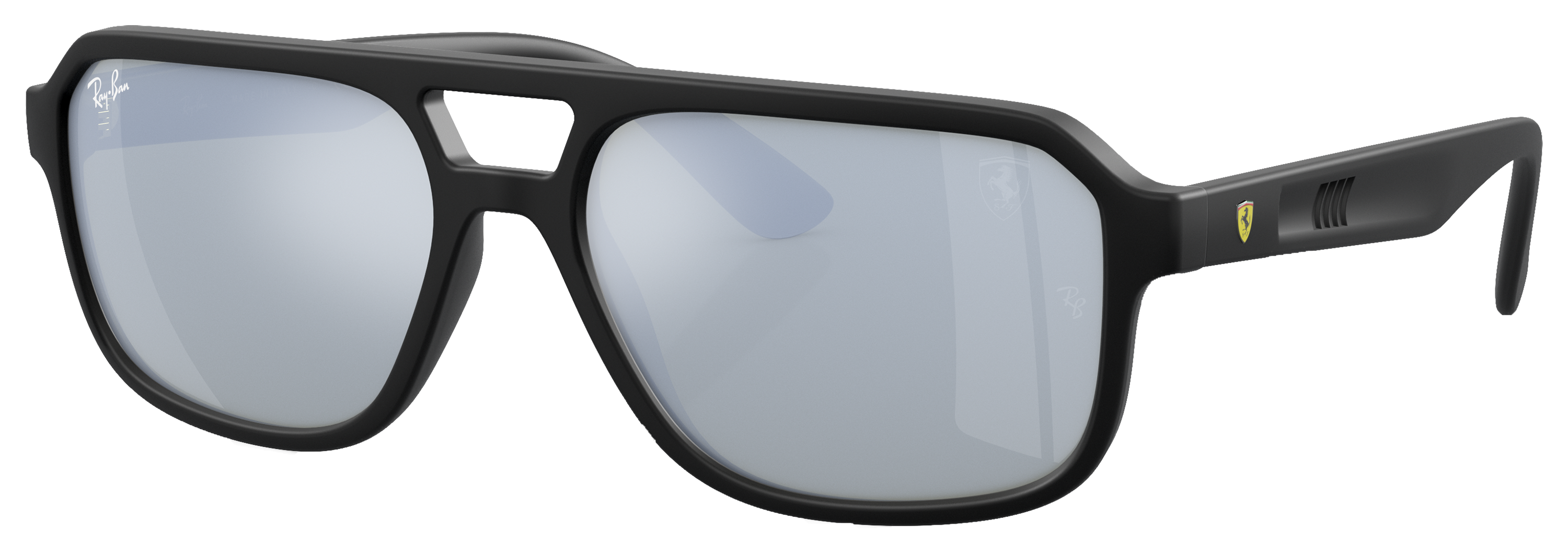 Ray-Ban RB4414M Scuderia Ferrari Collection Mirror Sunglasses | Bass ...